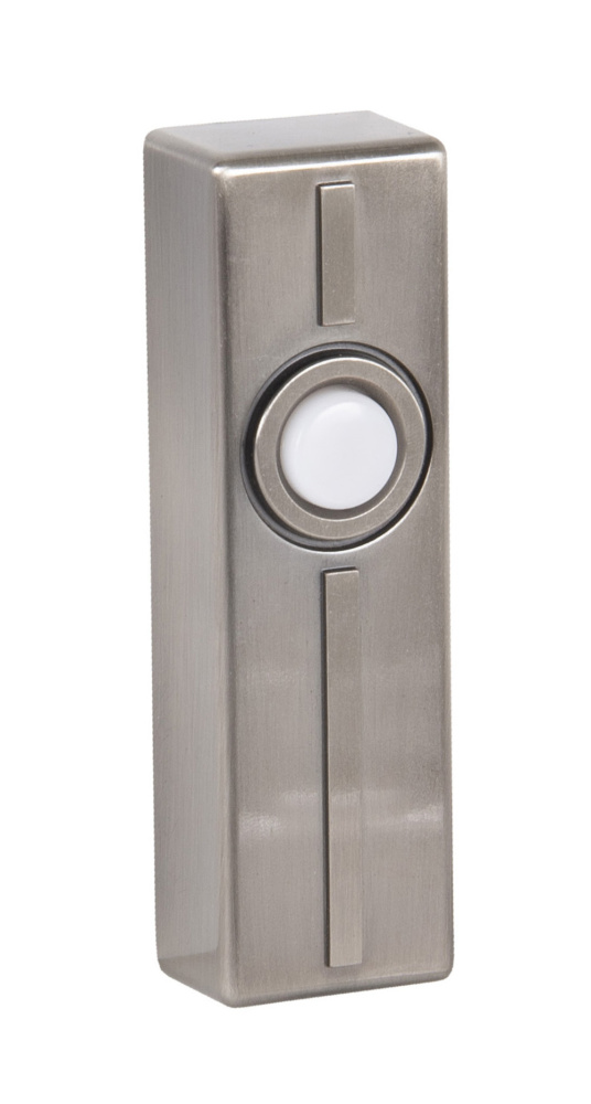 Surface Mount LED Lighted Push Button in Antique Nickel : 9Y85E ...